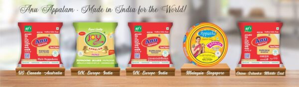 #1 Best Appalam Manufacturers in Madurai - ANU FOODS ® India
